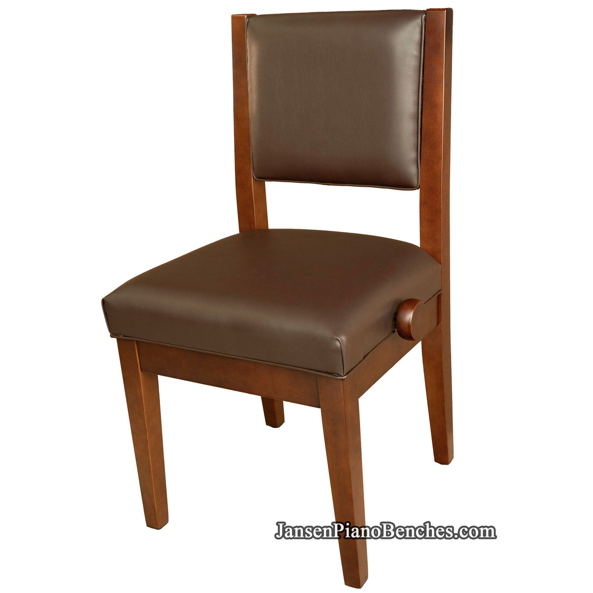 Walnut Piano Chair with Padded Back - Open Box Sale – Jansen Piano Benches