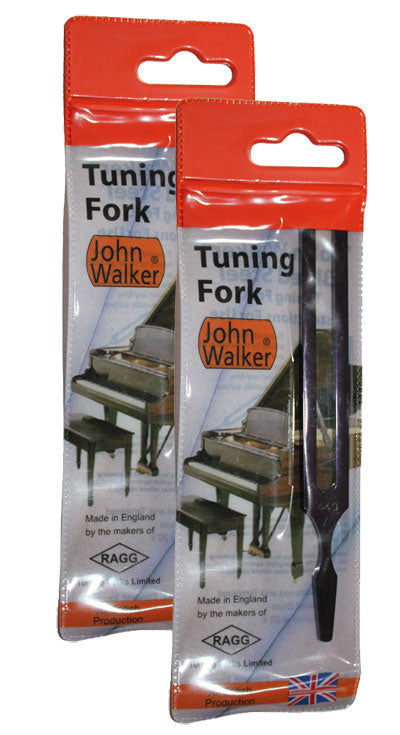 John Walker Piano Tuning Forks - Tempered Blue Steel. A-440 and C-523 ...